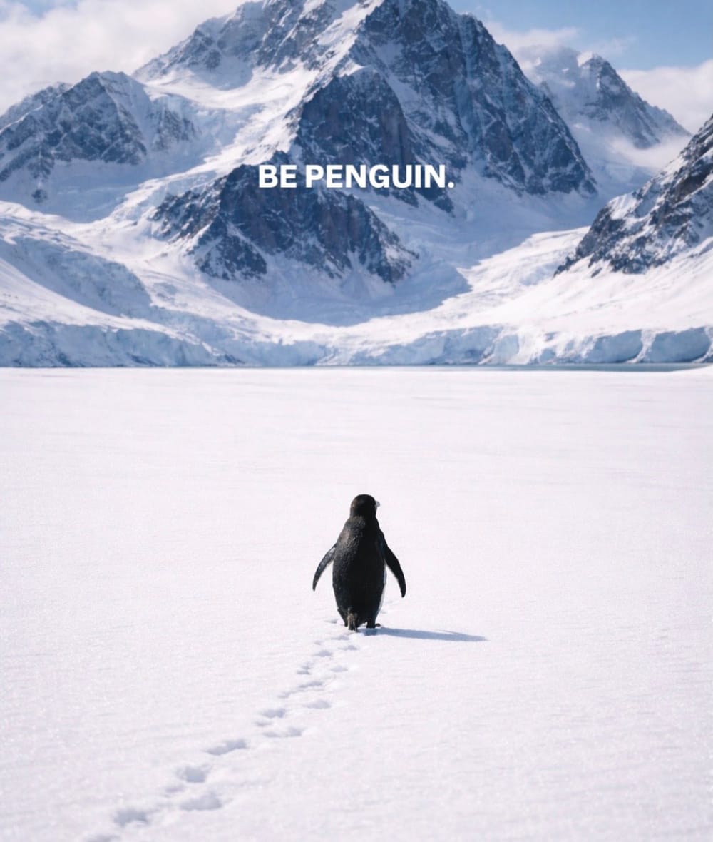 The Penguin Who Walked the Wrong Way
